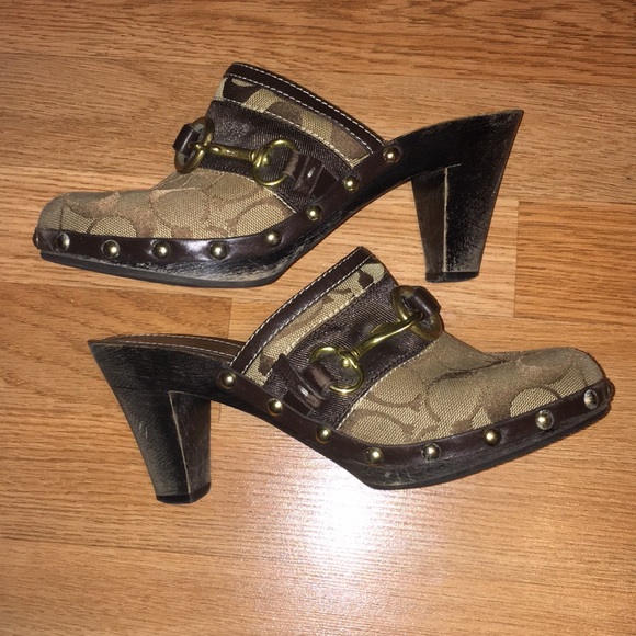 Coach | Shoes | Coach Mules | Poshmark